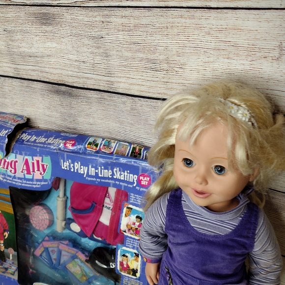Toys Vintage Amazing Ally Playmates Interactive Doll Lets Play Inline And Doll Poshmark